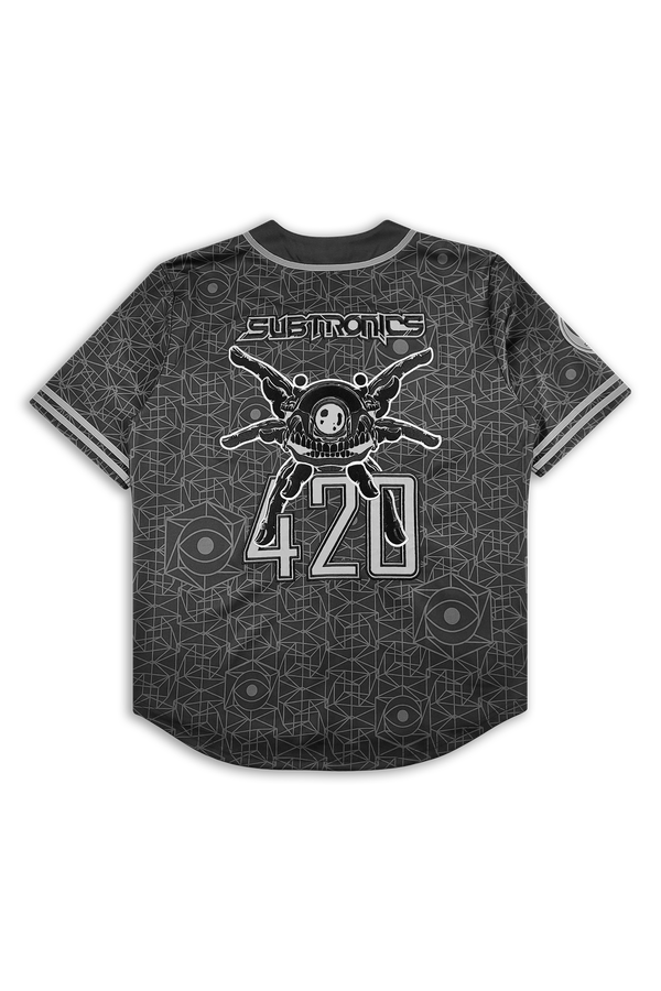 SUBTRONICS - CYCLOPS ARMY 420 BASEBALL JERSEY